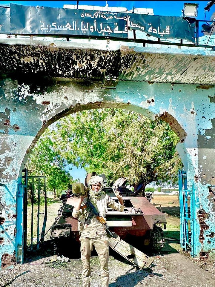 Rapid collapse of Sudan army defenses in Jebel Aulia