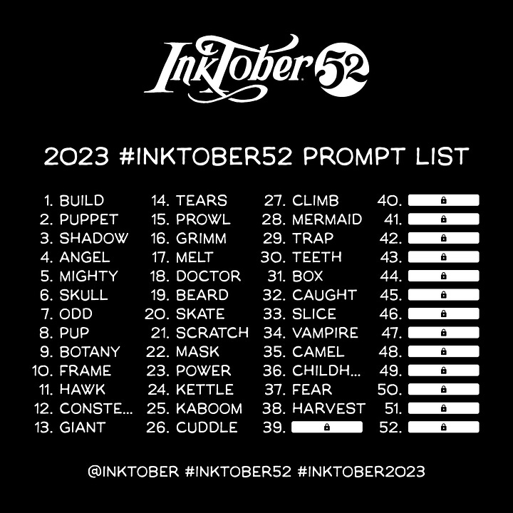 Ready To Harvest - The Inktober Newsletter