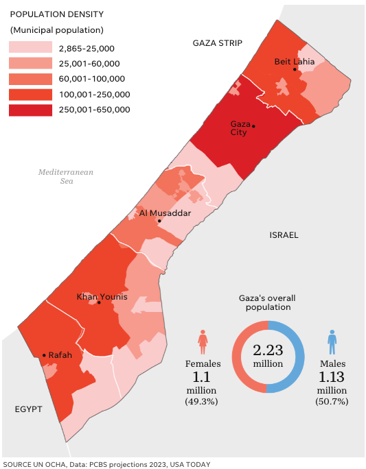 Gaza/Israel Maps That Make You Think 📰 - Map Nerd