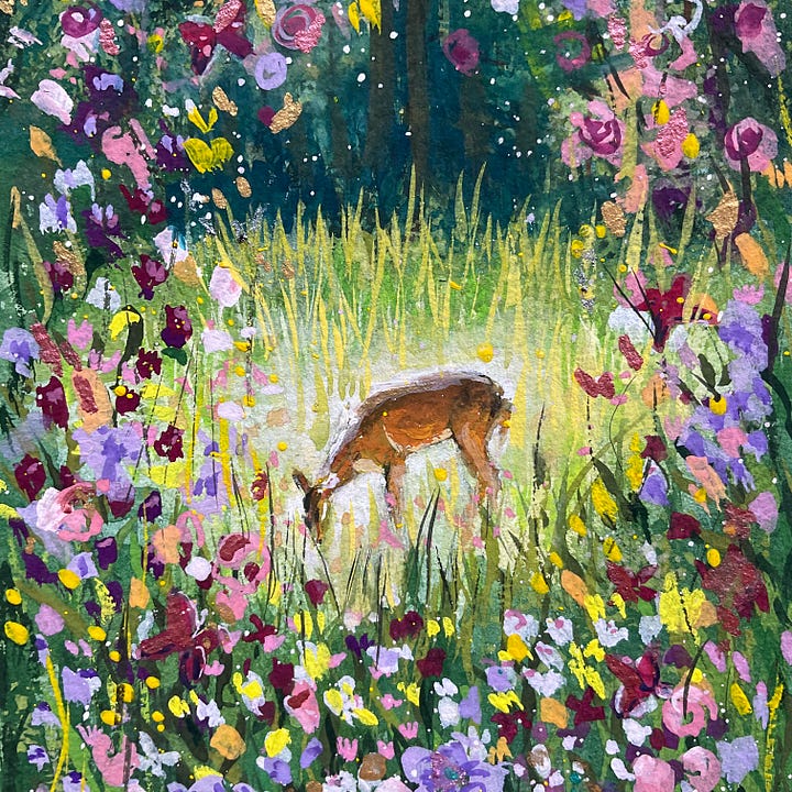 Painting My Happy Place - by Kruti Gandhi