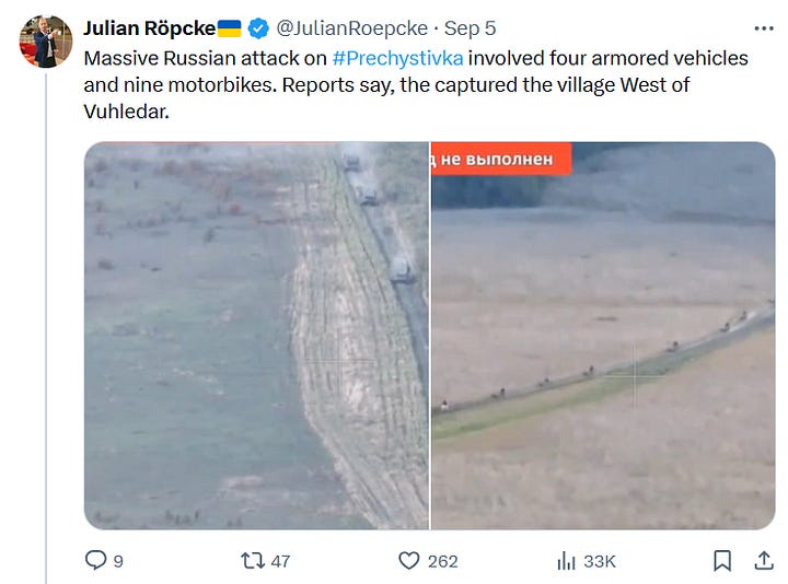 SITREP 9/6/24: The Grind Continues as Aftermath of Poltava Strikes ...