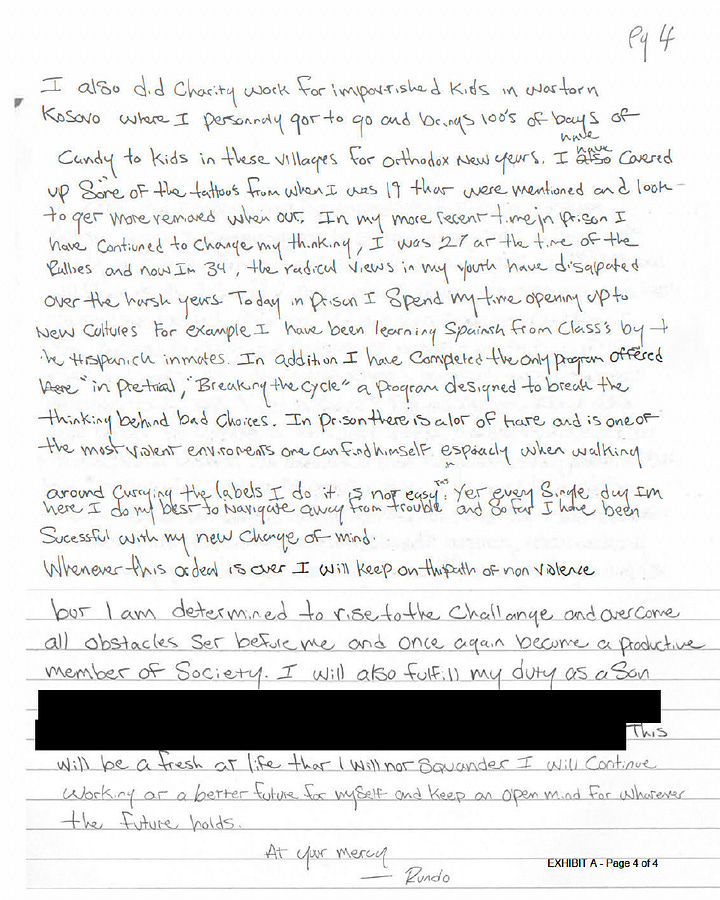 Neo-Nazi leader Robert Rundo to leave jail after sentencing