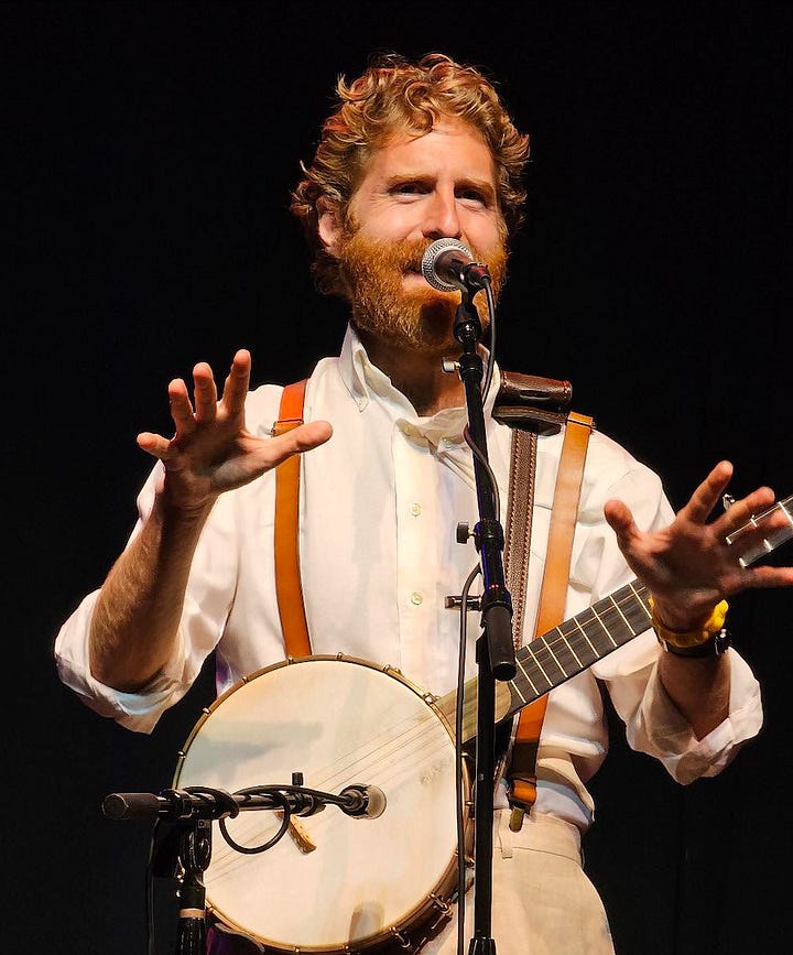 What does Sean Dietrich do at a live show?