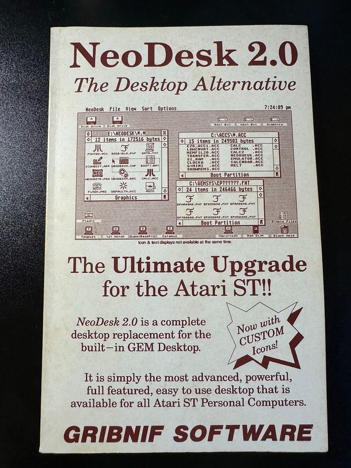 NeoDesk, the Desktop Alternative for the Atari ST