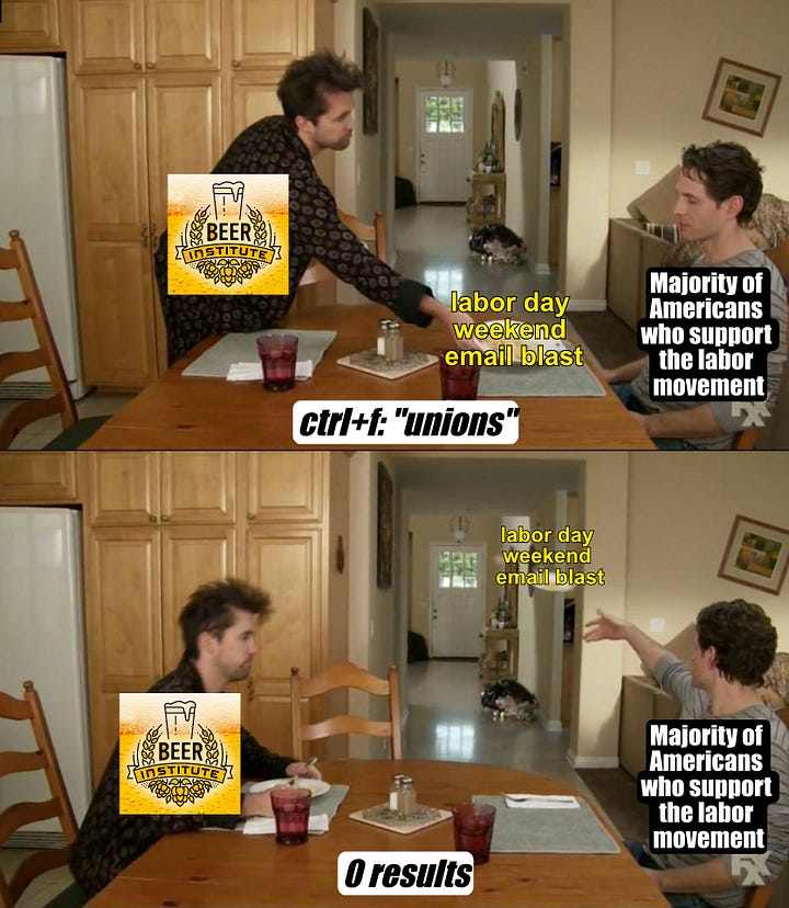 Up the drinks, up the workers - by Dave Infante - Fingers