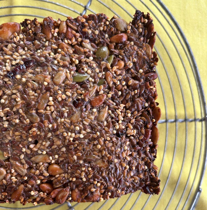 Seed + Nut + Fruit Bread: Simple + Pretty + GF