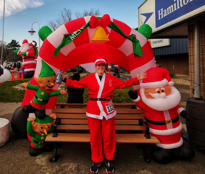 The Santa Race - by Linda McLachlan - Writing in the Wild