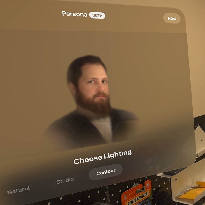 Apple Vision Pro Personas will look slightly less creepy soon