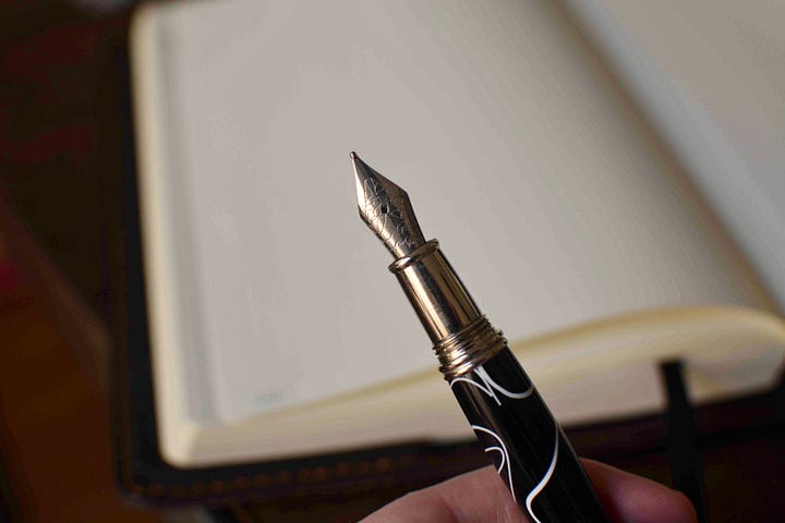 The Lepine Indigo is the perfect pen for impressing the proprietor of a ...
