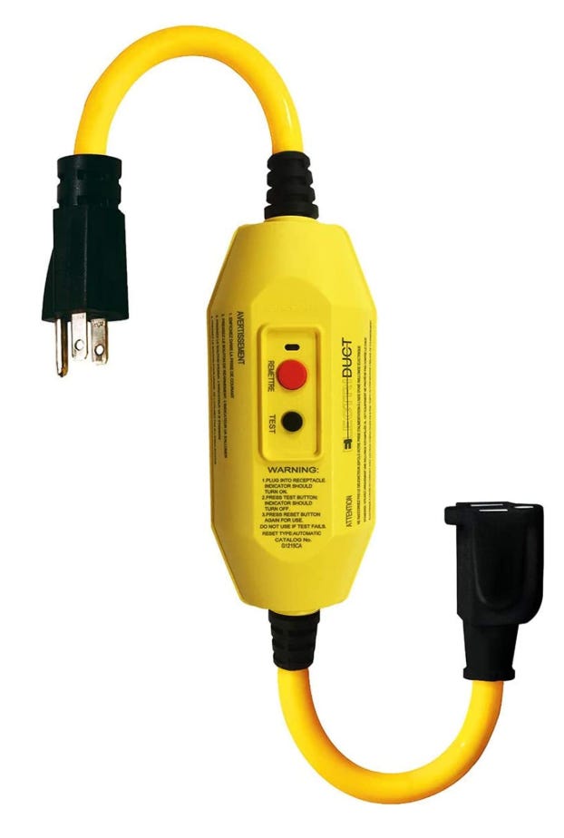 Is a 30 to 15-amp adapter safe? - by Mike Sokol