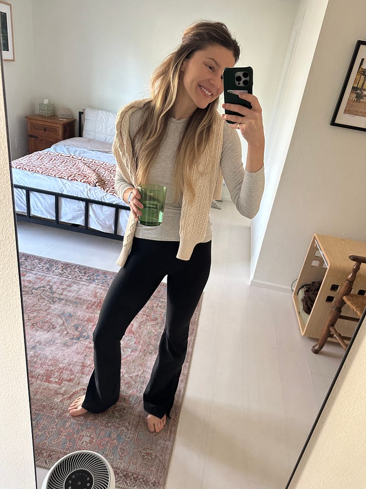 Issue #127: A Week of Cozy, Polished WFH Outfits and My "Coffee Shop" Rule