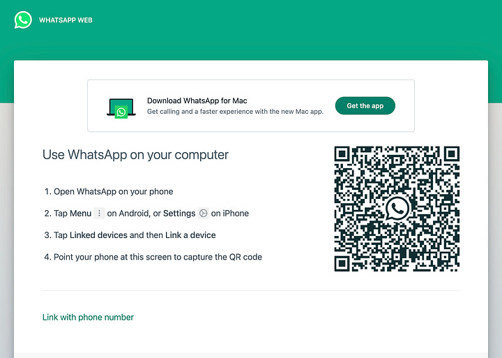 Whatsapp Web QR Code Authentication System Design