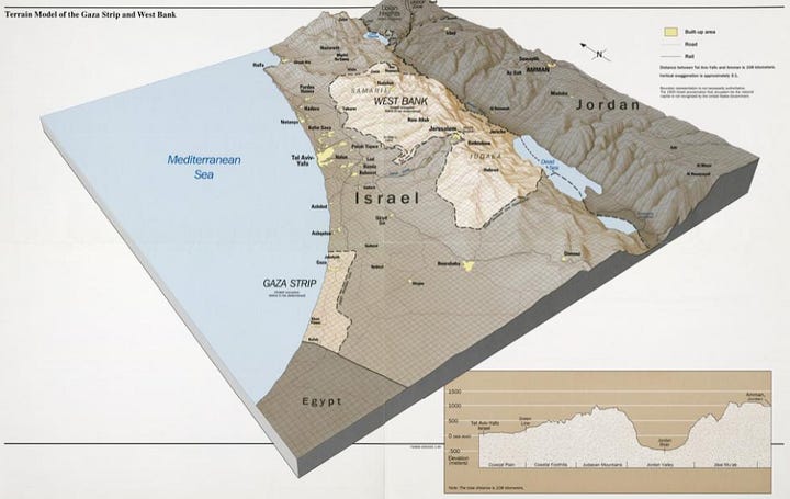 Gaza/Israel Maps That Make You Think 📰 - Map Nerd