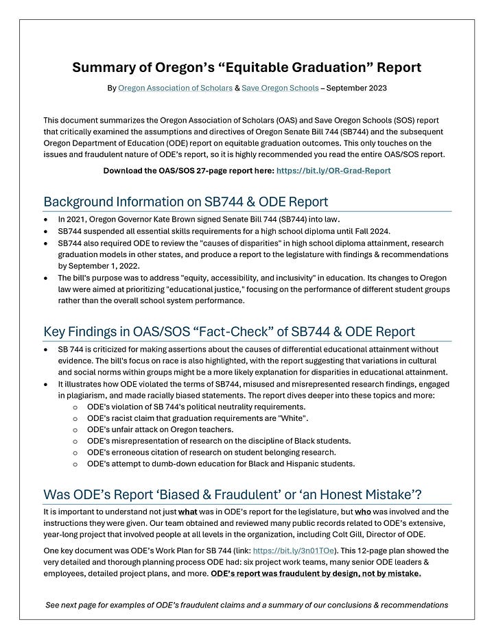 Unveiling Oregon Department of Education's Controversial Methods: A ...