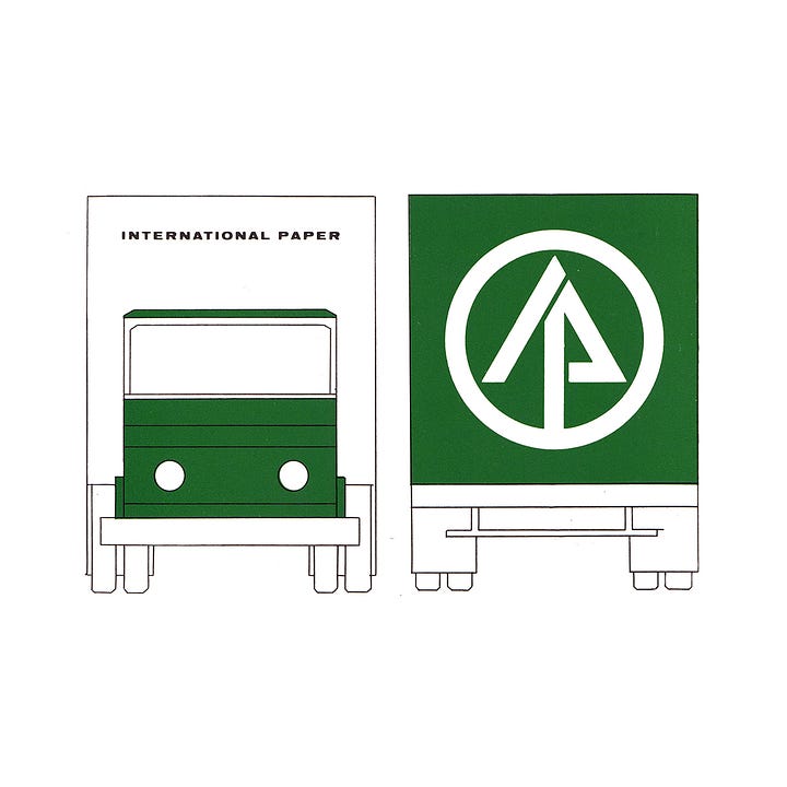 International Paper by Lester Beall, 1958 – Logo Histories
