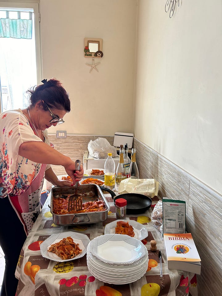 A Typical Italian Sunday Lunch - by Nadà Alaeddin