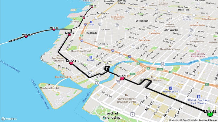 The 2025 Miami Marathon Course Guide