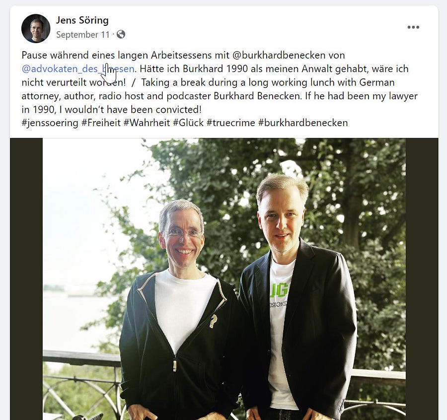 The Soering Case | Andrew Hammel | Substack