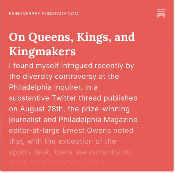 The Archivist | Erin Overbey | Substack