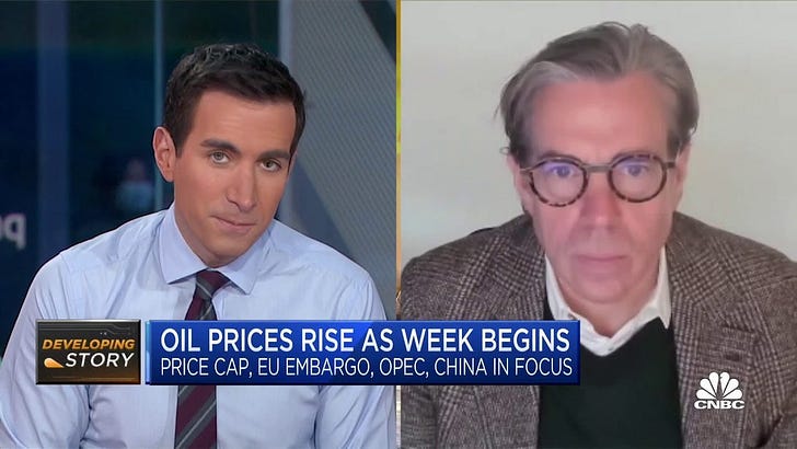 CNBC Television: Jeff Currie , Goldman Sachs