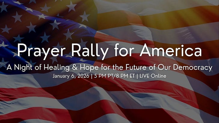 TONIGHT! JOIN THE ONLINE PRAYER RALLY FOR AMERICA