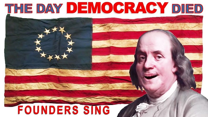 THE DAY DEMOCRACY DIED - by Founders Sing with Don McLean & Founding ...