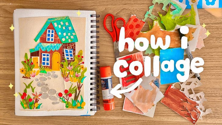 My Collage Process - by Anoosha Syed - Studio Secrets