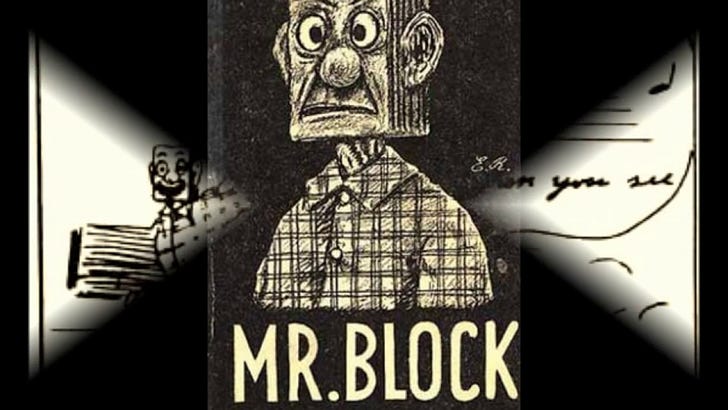 Ernest Riebe and Joe Hill, "Mr Block" - by Paula de Angelis