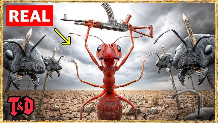 Thursday's Educational Video: Unethical Ant War Tactics