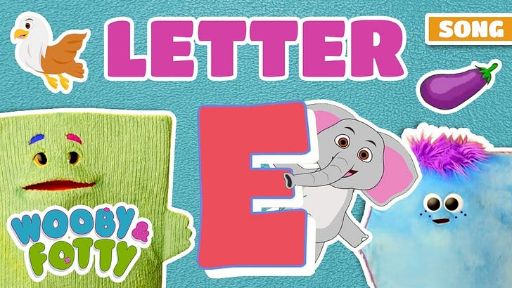 Wooby & Fotty Sing the Letter E