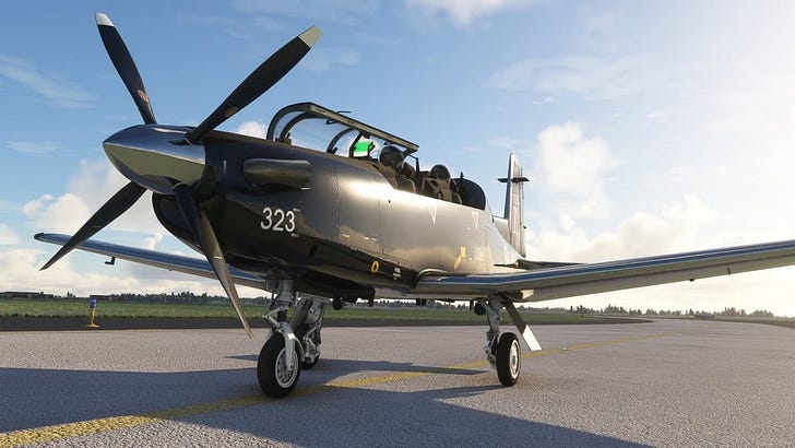 First look at the IRIS Simulations T6 Texan II in Microsoft Flight ...