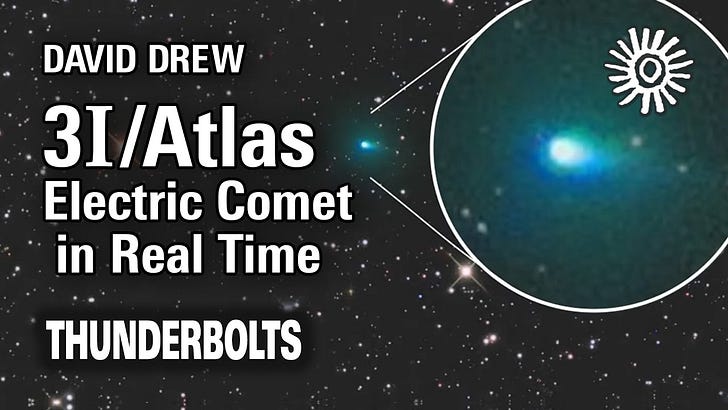 David Drew: 3I/Atlas is an Electric Comet in Real Time