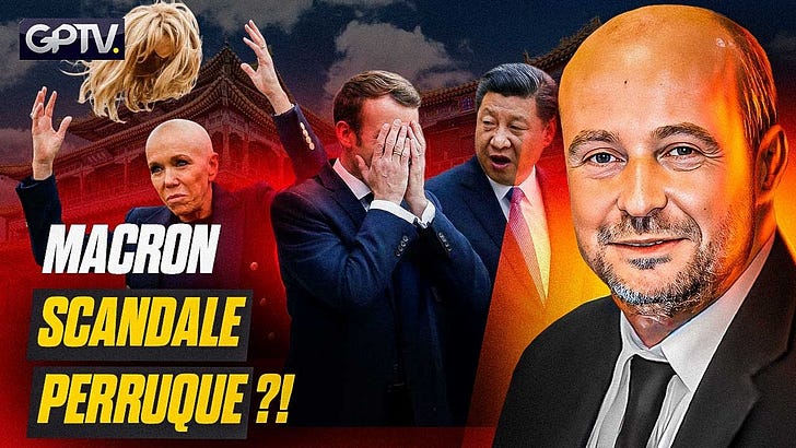 Macron nous humilie jusqu'au bout : tout le monde parle de sa perruque