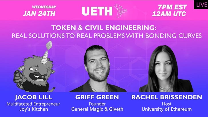 📈 Recap of Token Engineering 101 with Griff Green, our latest blog on ...