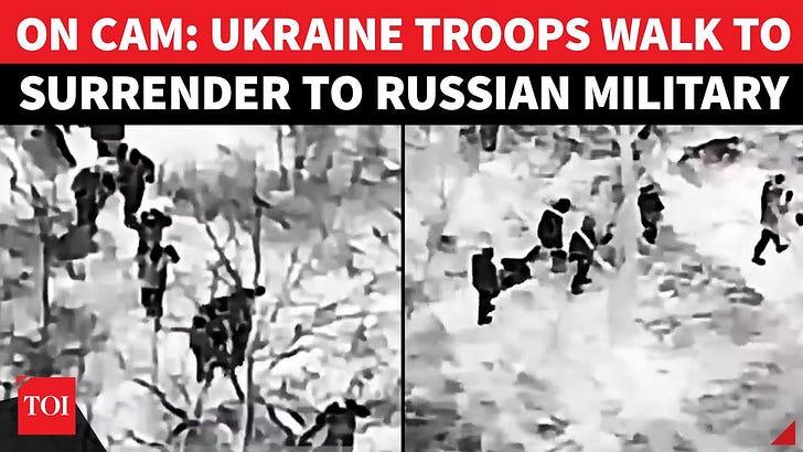 Ukrainian Marine commandos SURRENDER to Russian military in Donbass