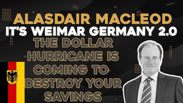 MacleodFinance Substack | Alasdair Macleod | Substack