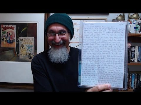 Thank You for the Love, Reading a Letter: Chycho Fan Mail, a Comic Book ...