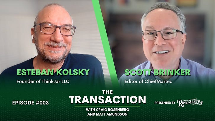 Remixing MarTech & Gen AI Explained - Scott Brinker & Esteban Kolsky ...