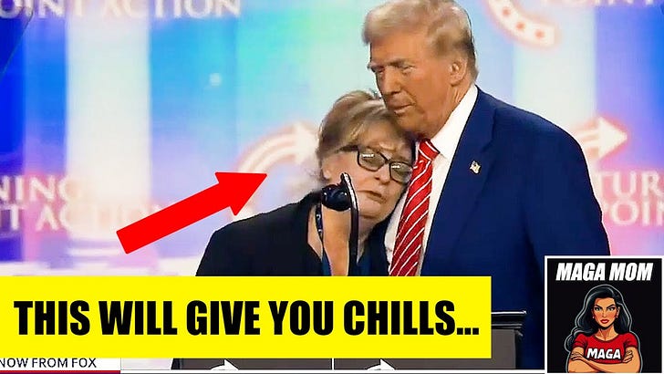 Angel Mom grabs the mic from Trump, what happens next is unbelievable