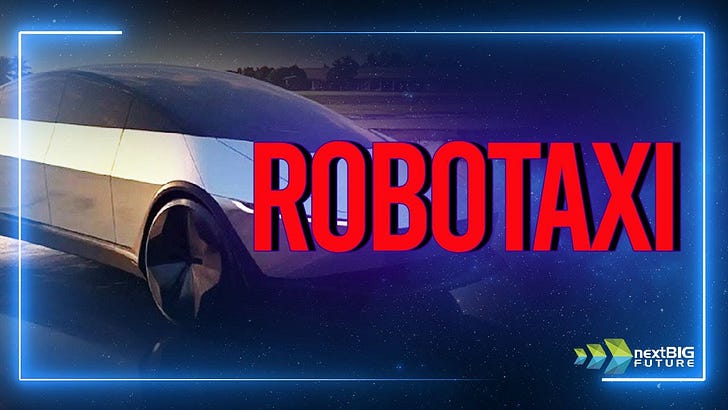 Tesla Unveils the Robotaxi on August 8 during an ongoing FSD Ramp. What ...