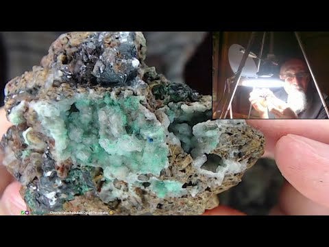 Close-up Look at Freshly Washed Crystals, Minerals, Fossils & Rocks ...