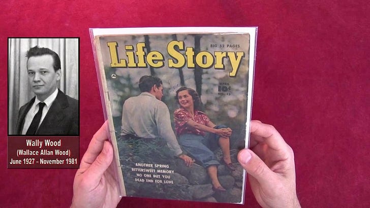 Reading Comics: Life Story #13, Wally Wood, Golden Age Romance, Love ...
