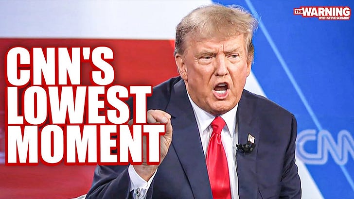 CNN's lowest moment ever - The Warning with Steve Schmidt