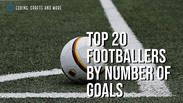 New Video Release: Top 20 Footballers by Number of Goals: Bar Chart ...