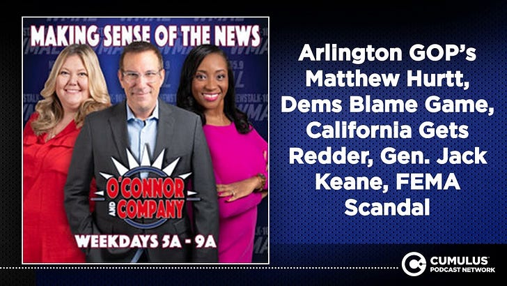 Matthew Hurtt on WMAL: The Future of the Arlington GOP (11/11/24)