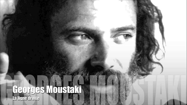 Moustaki : la ligne droite ! - by Brigitte Bouzonnie