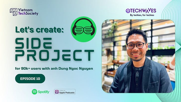 Techwaves - Let's build a side project for 90k+ users - Episode 10