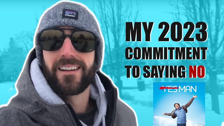 My 2023 Resolution: Learning to Say No - Tim Stoddart