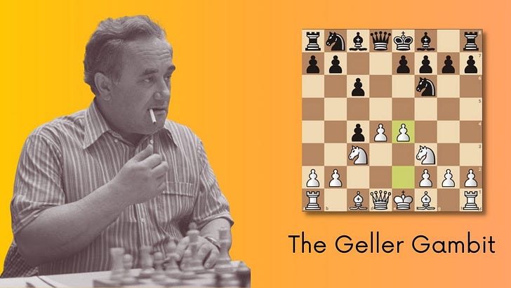 Lessons from my training games - Learning the Geller Gambit