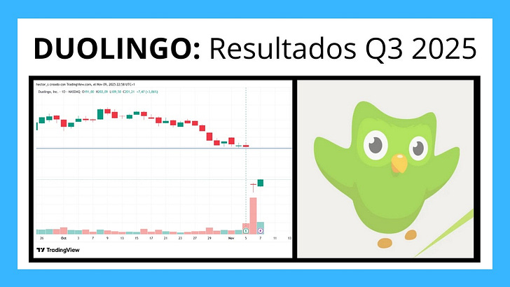 Duolingo: Análisis resultados Q3 2025 - by Héctor Simora